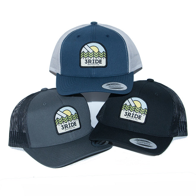 3Ride Lakeside Retro Trucker Hat | 3ride.com